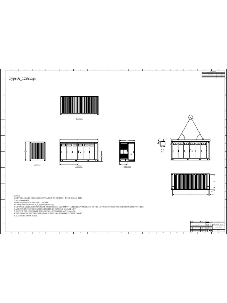 03 Aqua C2.5H - STD - ESS Container Lifting and Gravity Distribution ...