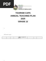 Grade 12 Tourism Revision Guide 2025 | PDF | Multiple Choice ...