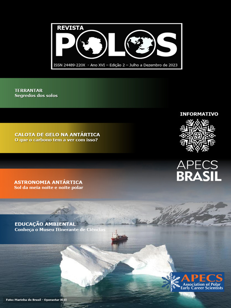 Revista Polos APECS Julho Dezembro | PDF | Mar | Antártica