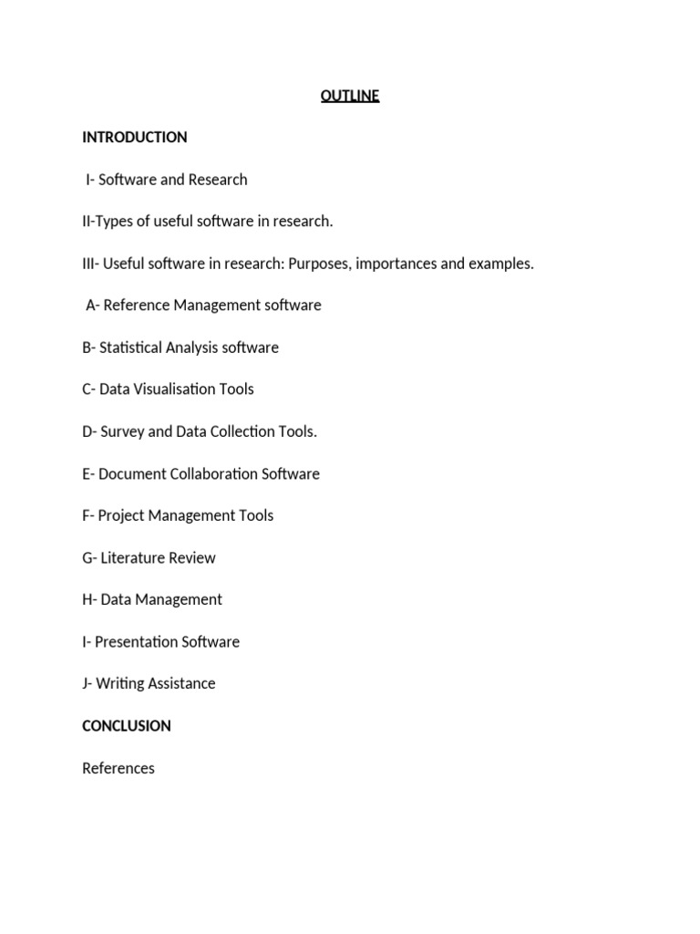 Essential Software for Research Efficiency | PDF | Data Analysis | Data