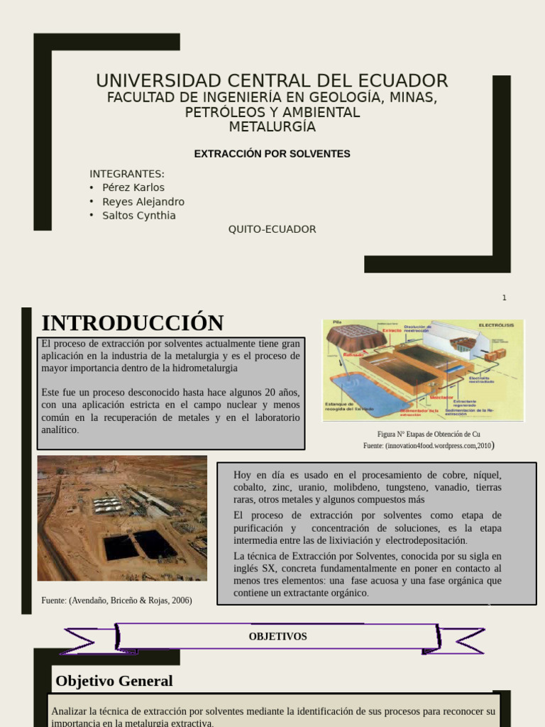 Proceso de Extracción por Solventes en Cobre | PDF | Cobre | Metalurgia