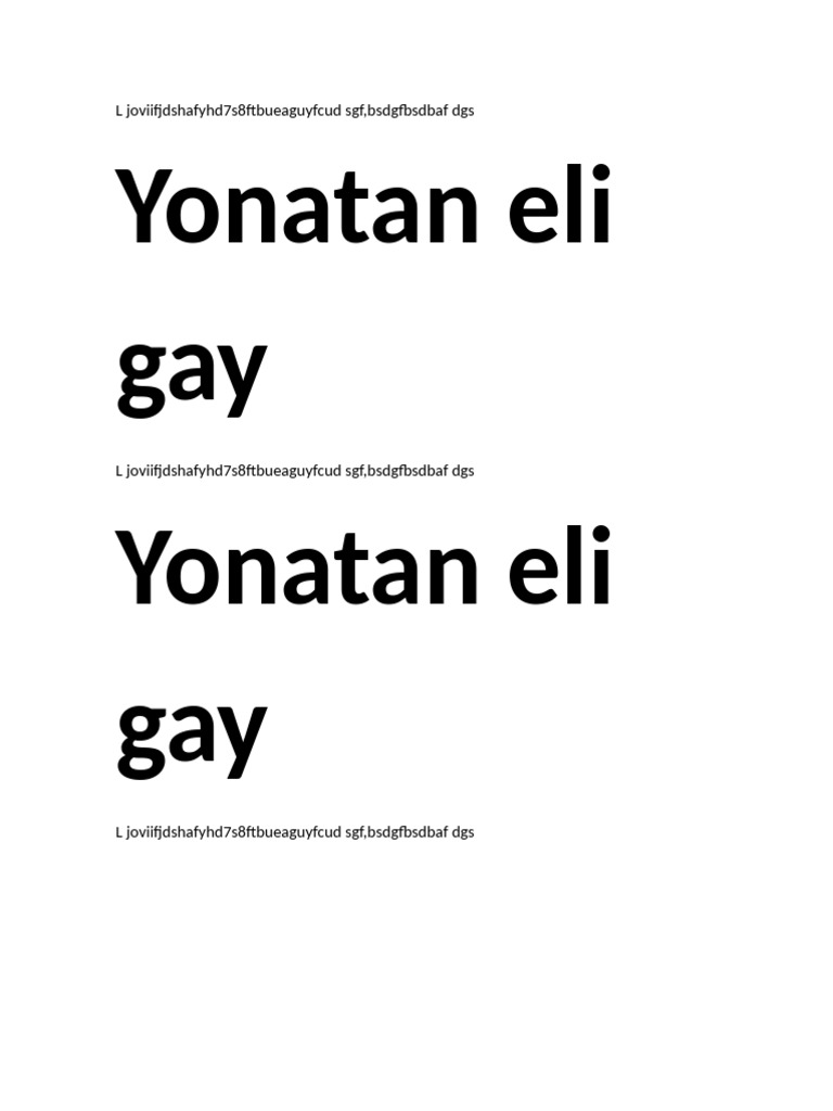 Yonatan y Mia Kalifa | PDF