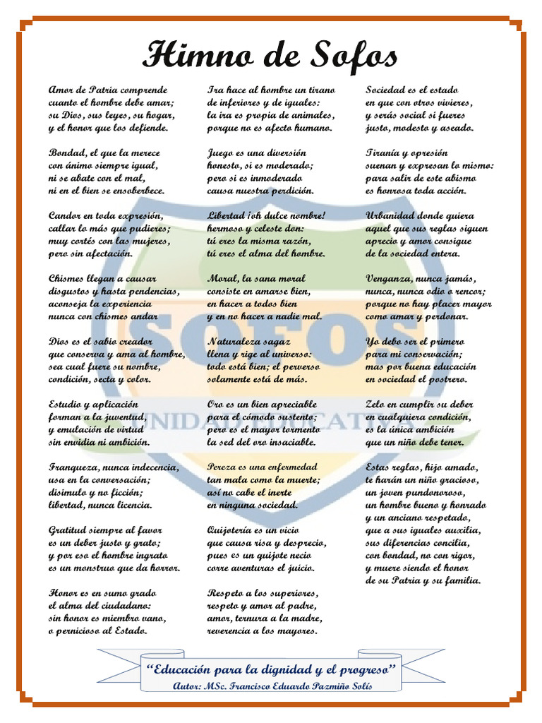 Himno de Sofos | PDF