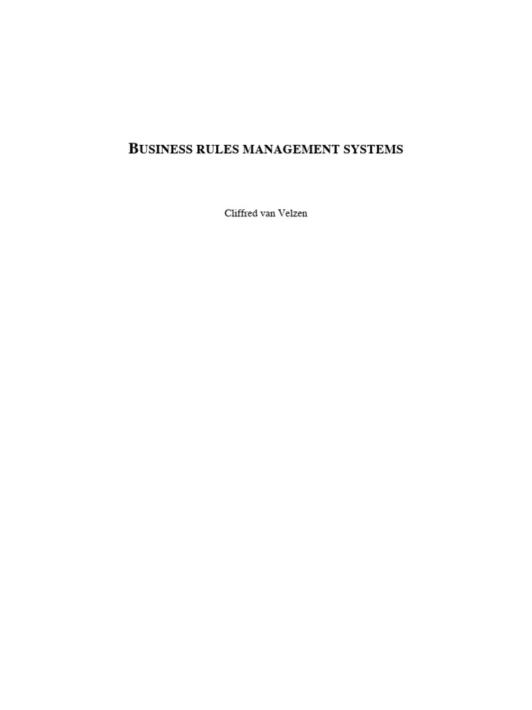 brms | PDF | Knowledge | System