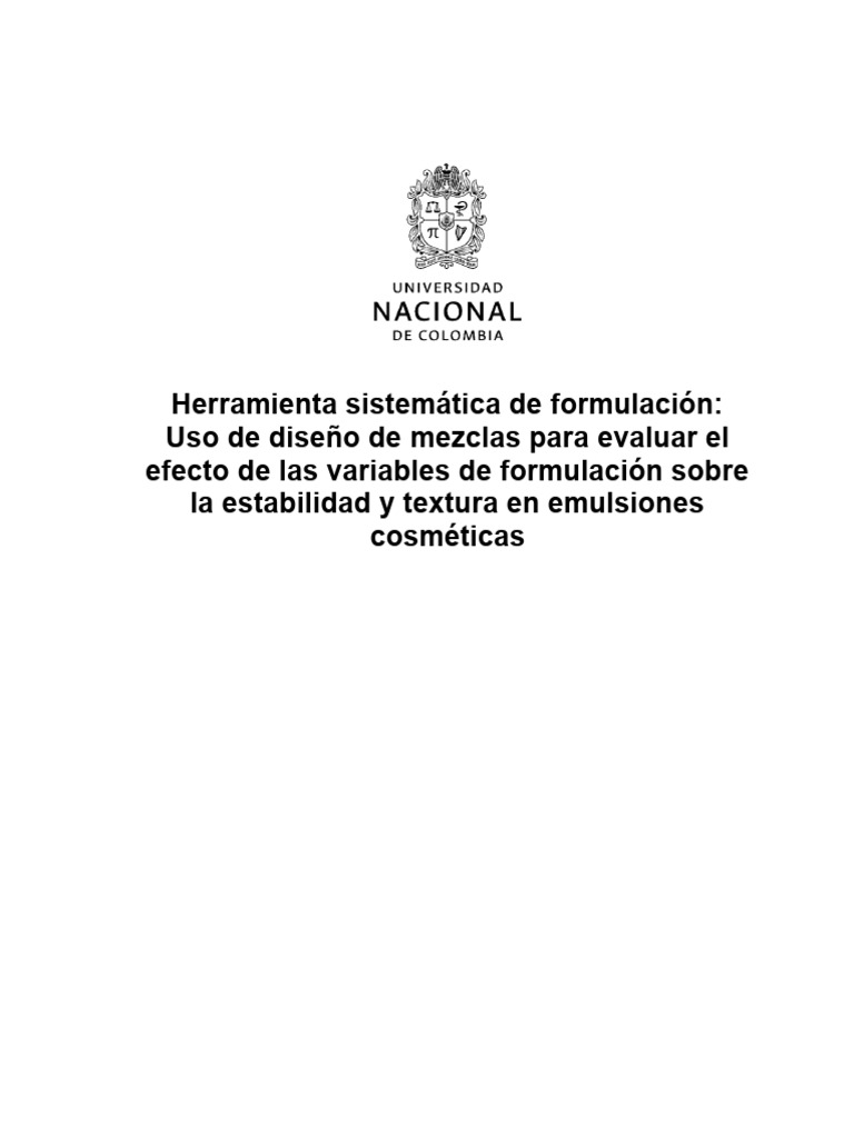 Modificadores reológicos en emulsiones | PDF | Tensioactivo | Productos ...