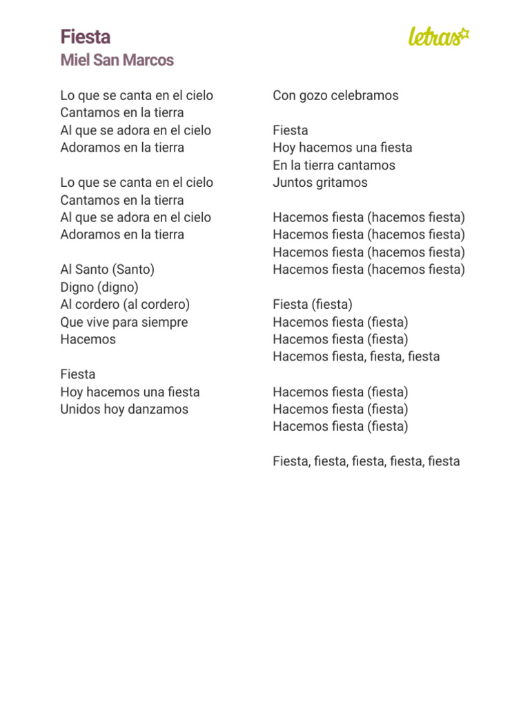 2. FIESTA - Miel San Marcos (Impresión) | PDF