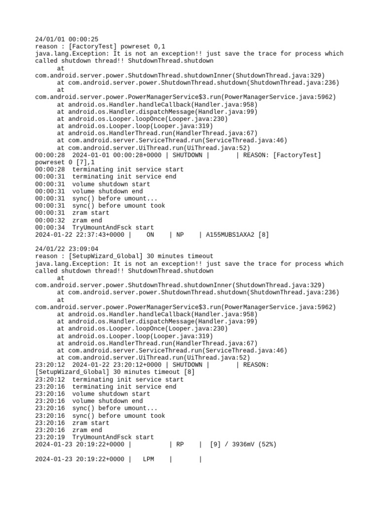 Power Off Reset Reason Backup | PDF | Embedded Linux Distributions | Mobile Linux