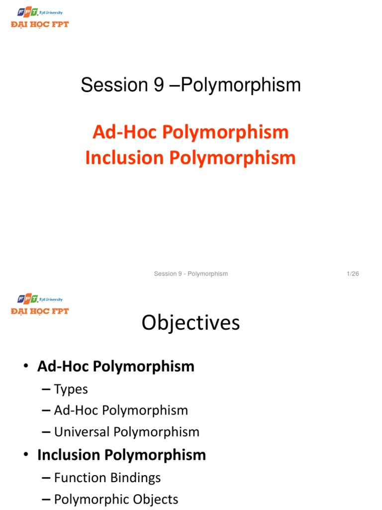 Session9 Polymorphism | PDF | Object (Computer Science) | Inheritance ... Session9 Polymorphism | PDF | Object (Computer Science) | Inheritance ...