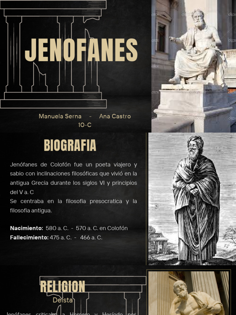 JENOFANES | PDF
