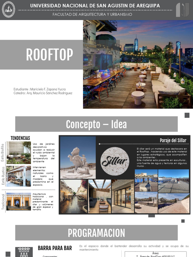 Rooftop | PDF | Cocina | Mueble