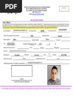 Formulario para IRTRA | PDF