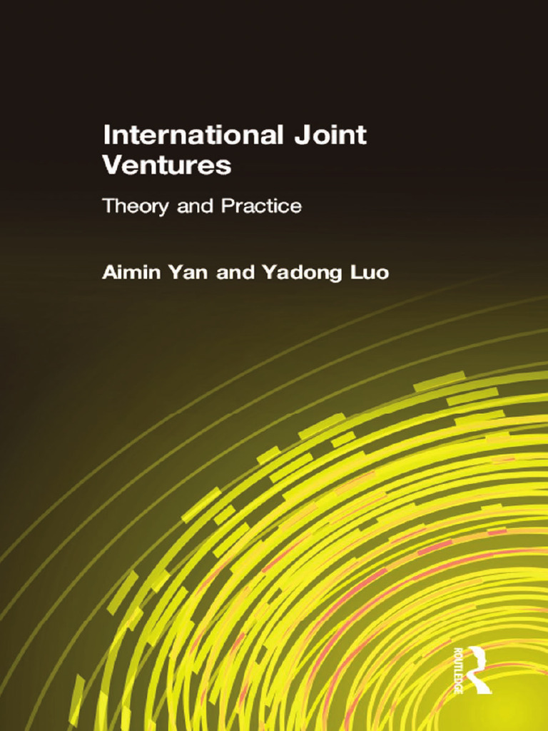 International Joint Ventures Guide | PDF | Joint Venture | Transaction Cost