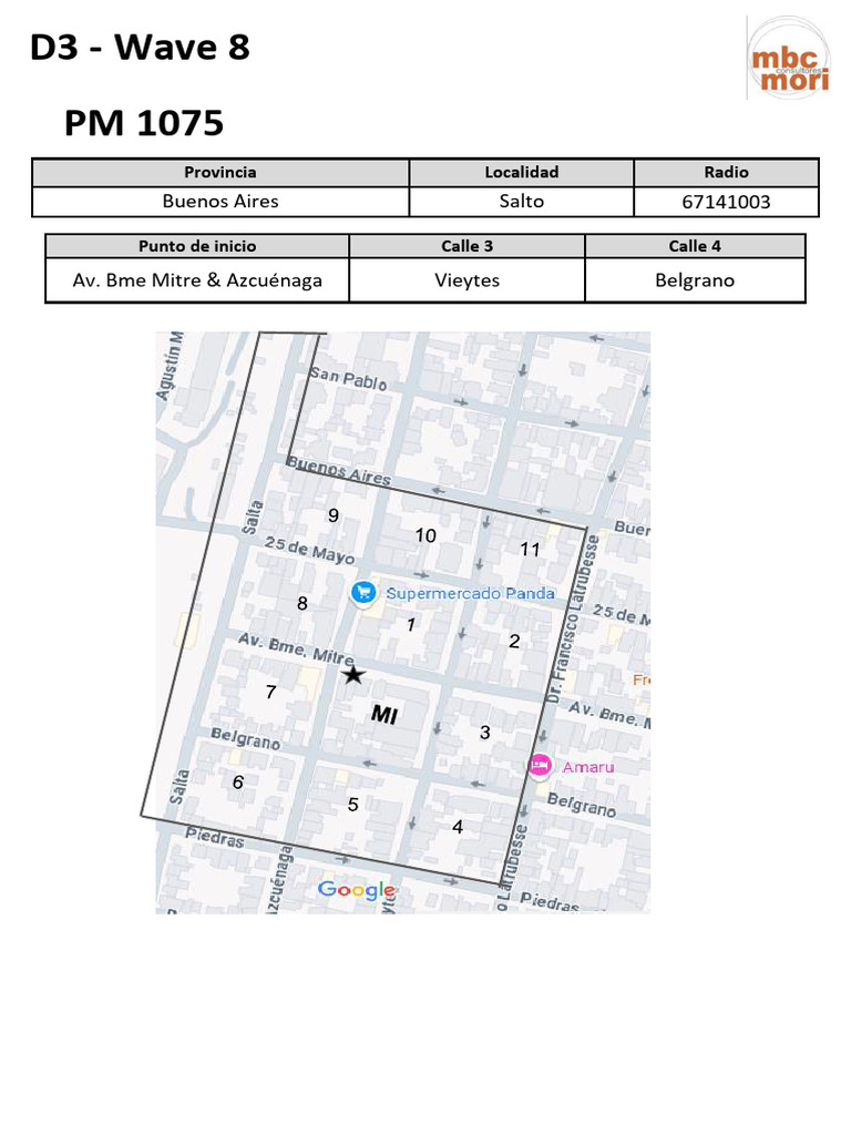 Mapas D3 - Wave 8 - Schwindt | PDF | Argentina