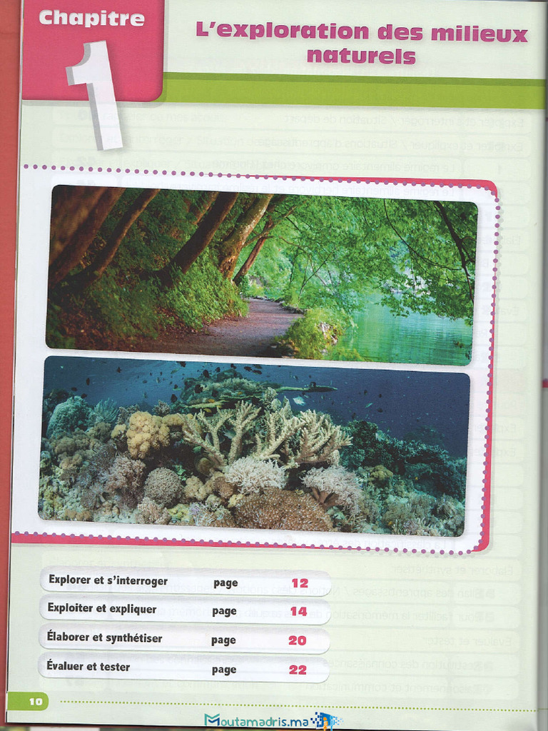 Cours SVT 1college International 1 1 | PDF