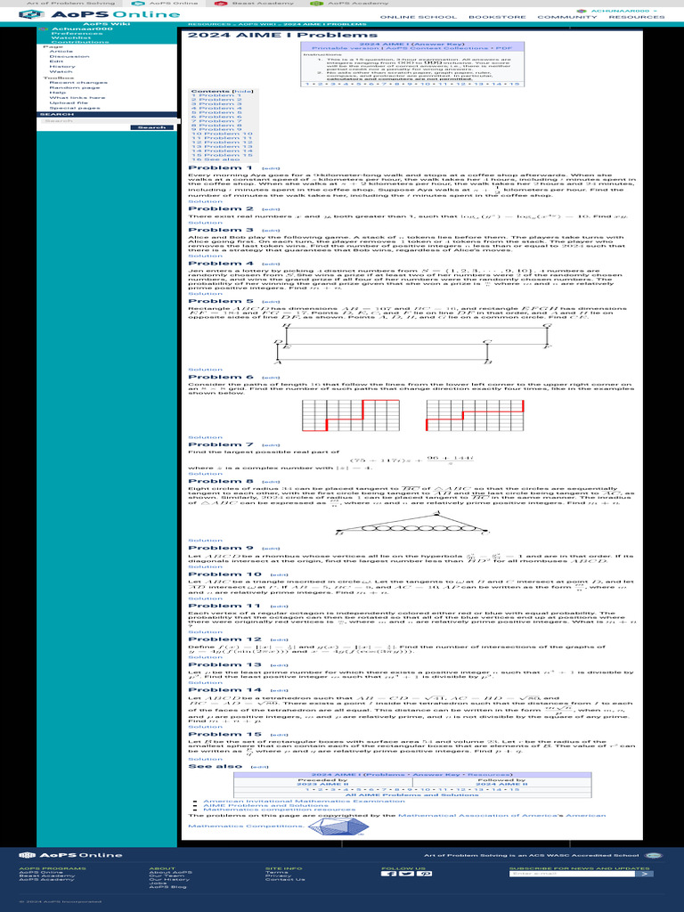 Art of Problem Solving 3 | PDF | Elementary Geometry | Euclidean Geometry