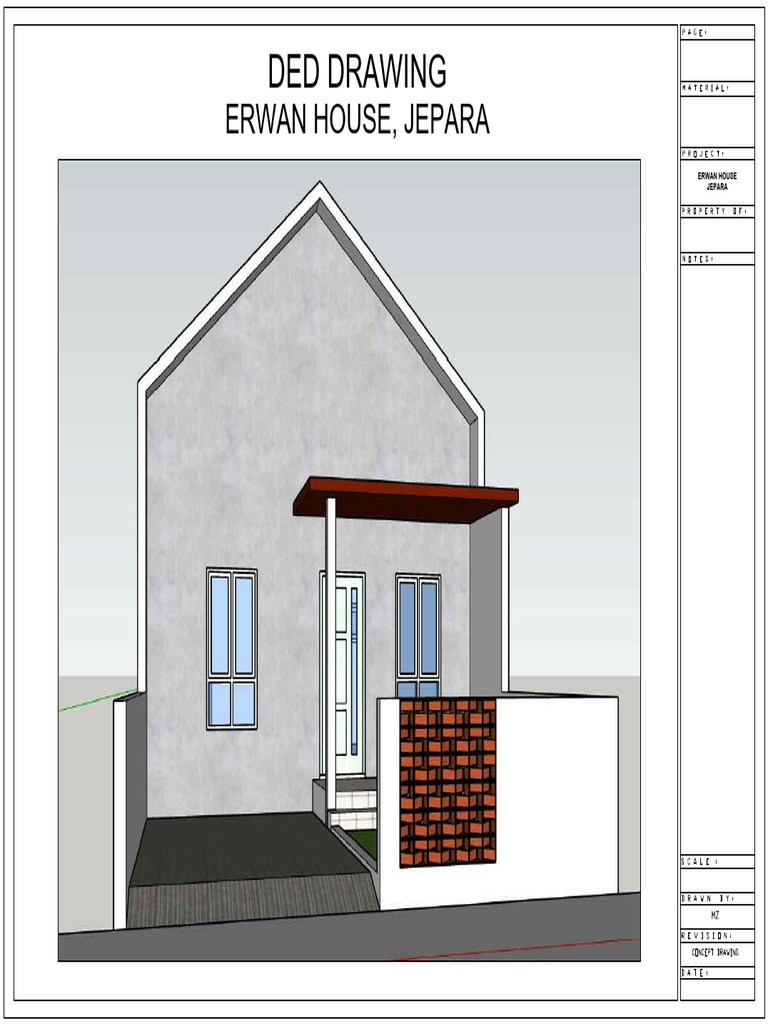 Ded Denah Erwan Beni Jepara | PDF
