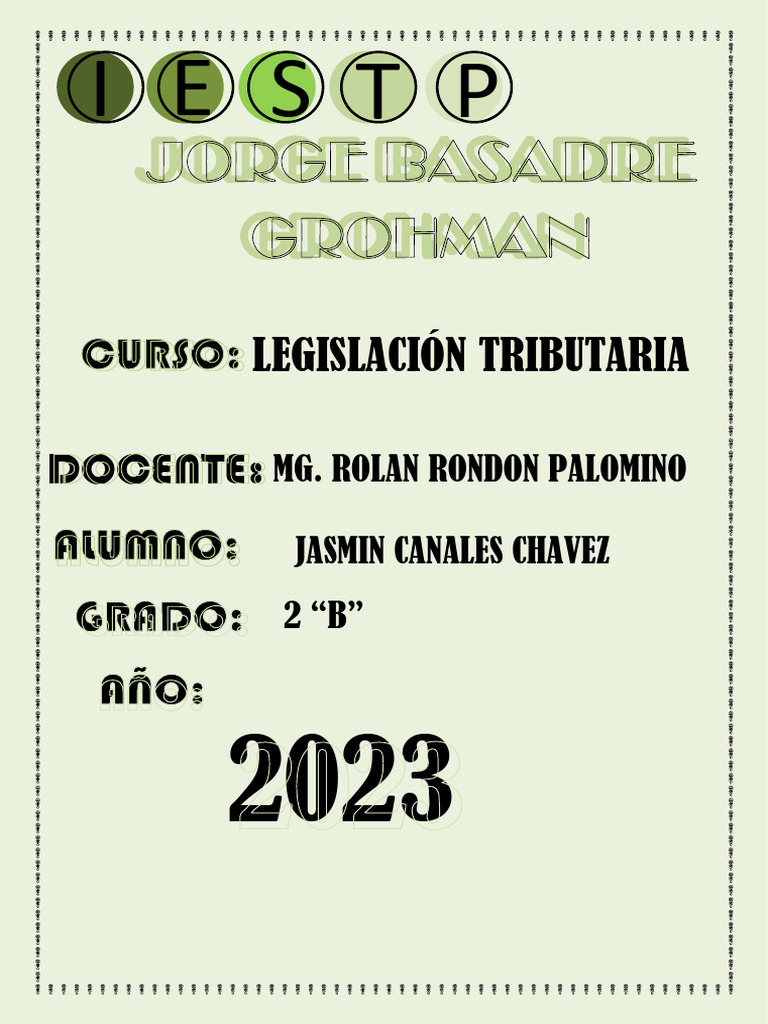 Caratula JBG | PDF