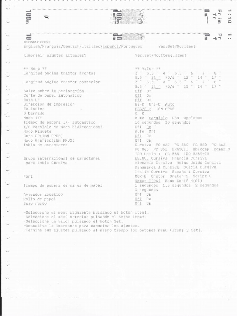 Impresion de Ecosonda GDS 102 Skiper Con Impresora LQ590 | PDF