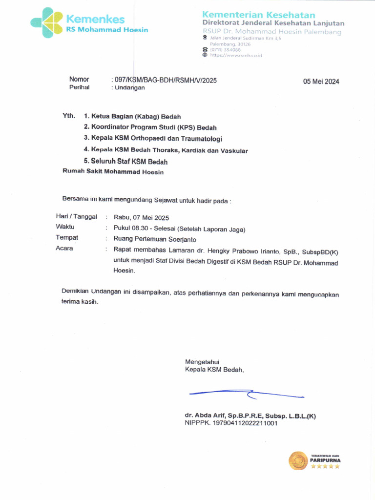 Undangan Lamaran dr. Hengky | PDF