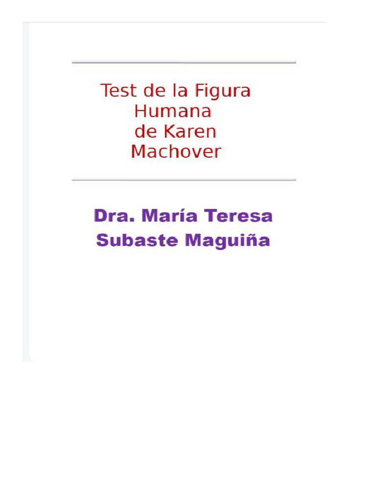 1 manual dfh Ana Teresa Subiate | PDF