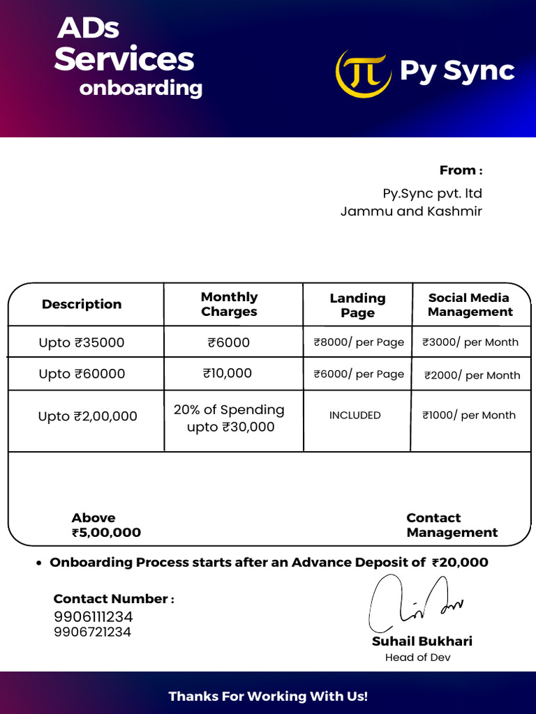Services: Py Sync | PDF