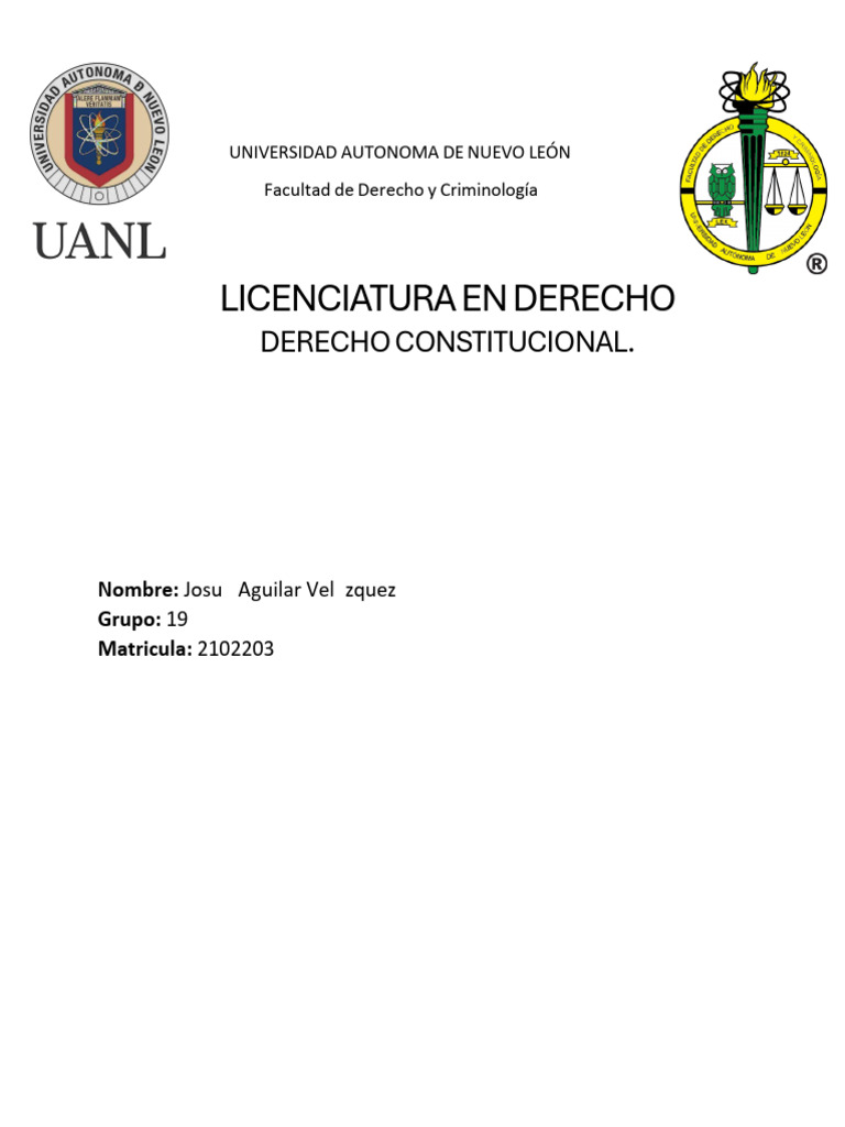 Evidencia 3 Division de Poderes en El Estado Mexicano | PDF ...
