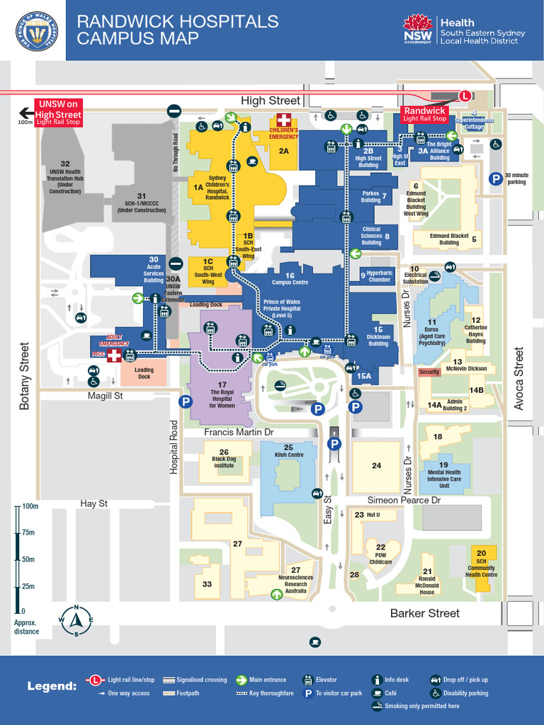 Hospital Campus Map Rev09 | PDF | Health Care | Medicine