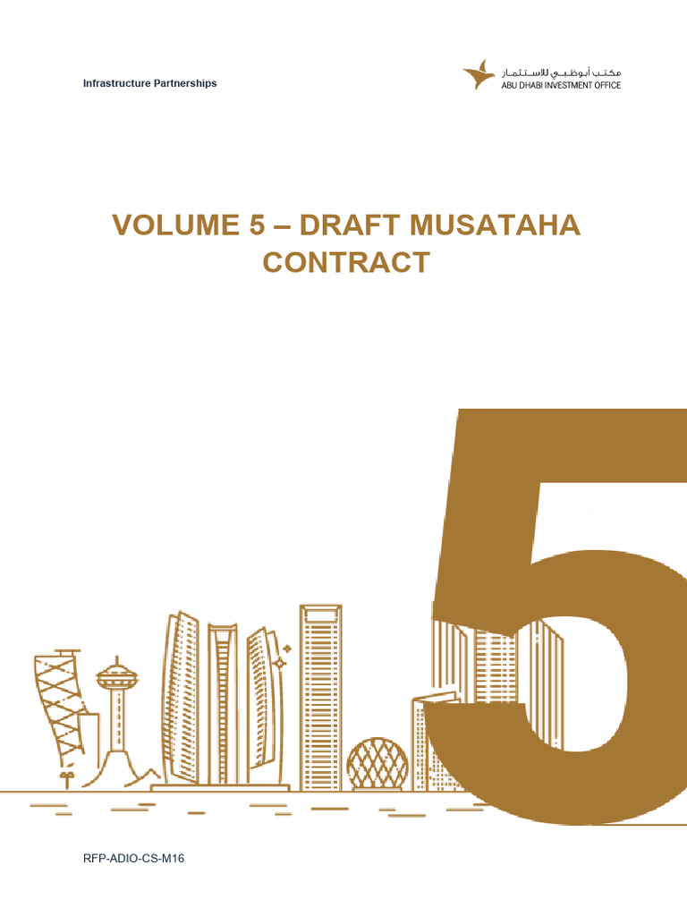 Volume 5 - Draft Musataha Contract | PDF