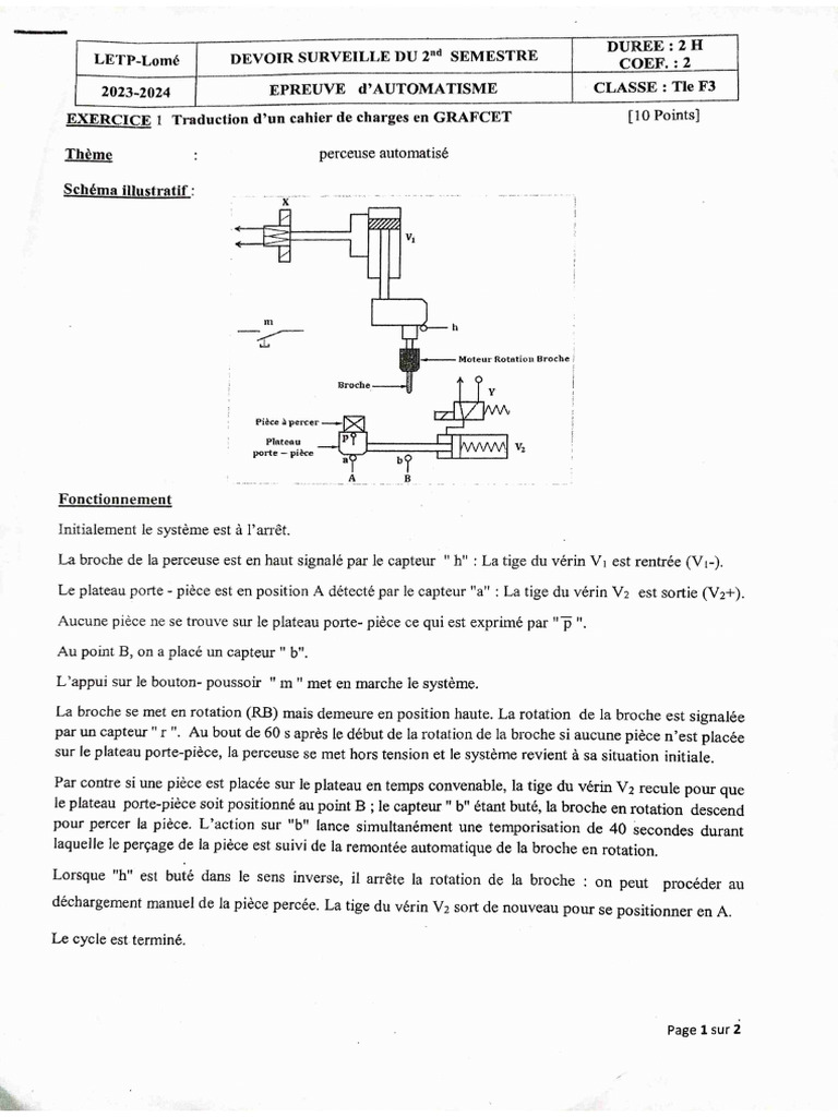 Automatisme 2 | PDF