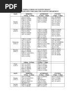 Timetable +FY+BCom+ (2025 26+ Odd+Semester) | PDF
