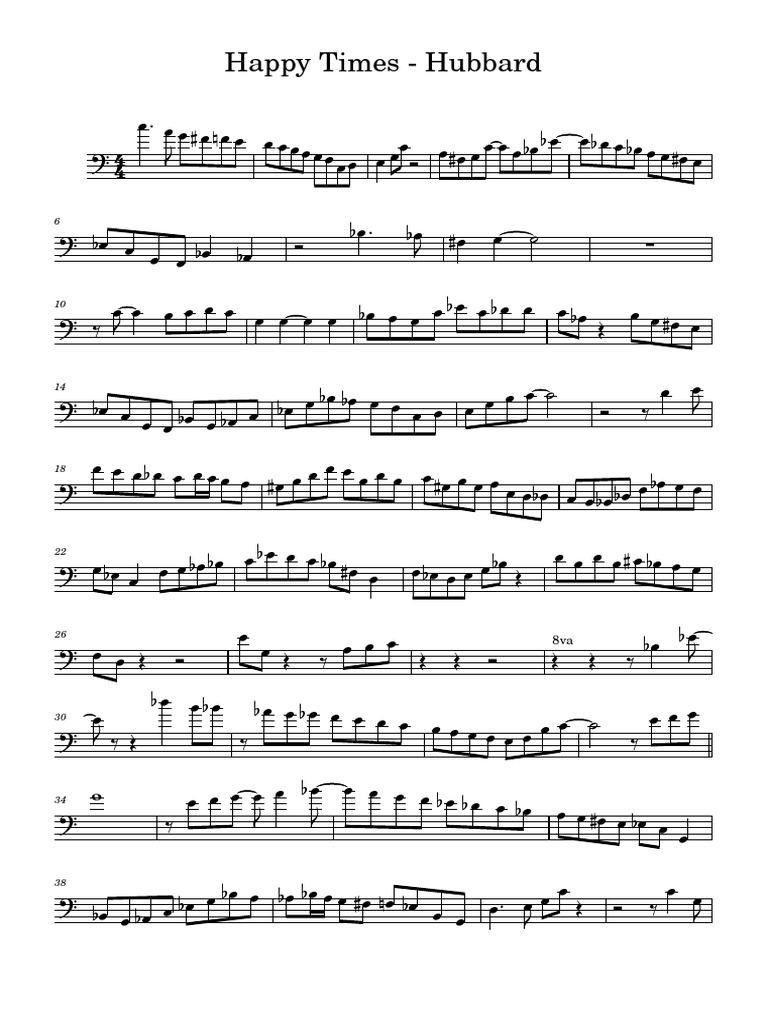 Happy - Times - Hubbard | PDF