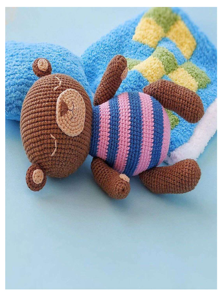 Beginner Crochet Bear Buff Free PDF Pattern 1 | PDF