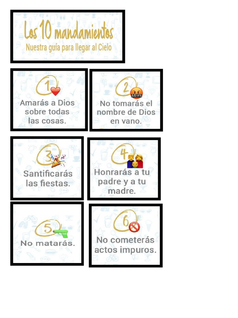 Dibus 10 Mand. | PDF