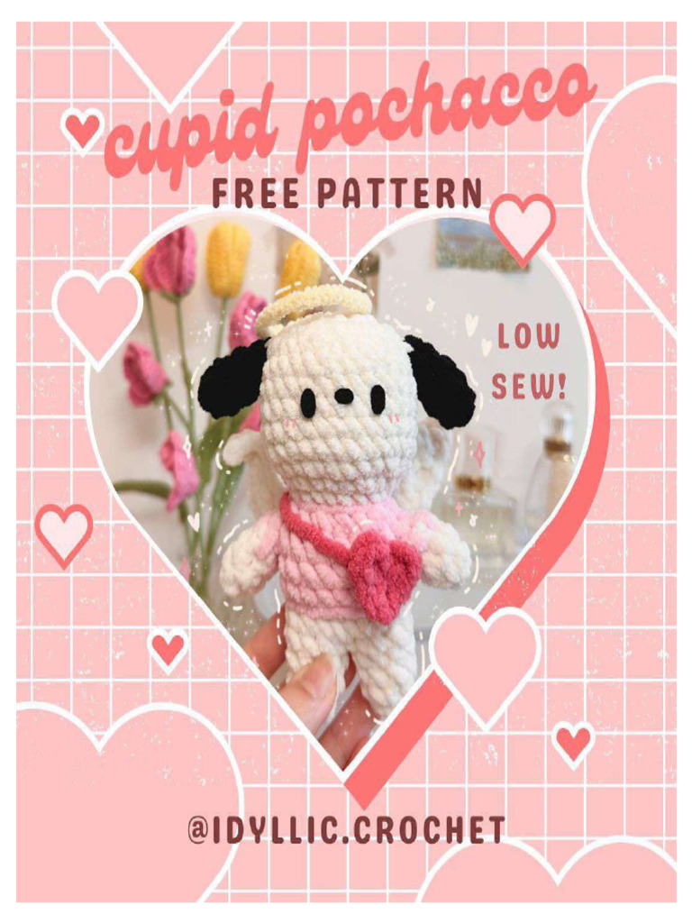 Crochet Cupid Pochacco PDF Free Pattern 1 | PDF
