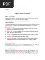 Caribbean Government Structure Overview | PDF | Elections | Voting