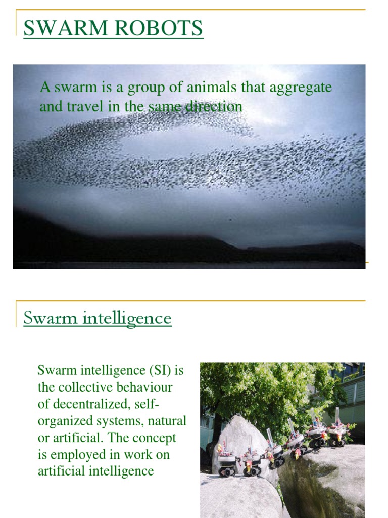 Swarm Robotics for Autonomous Exploration | PDF