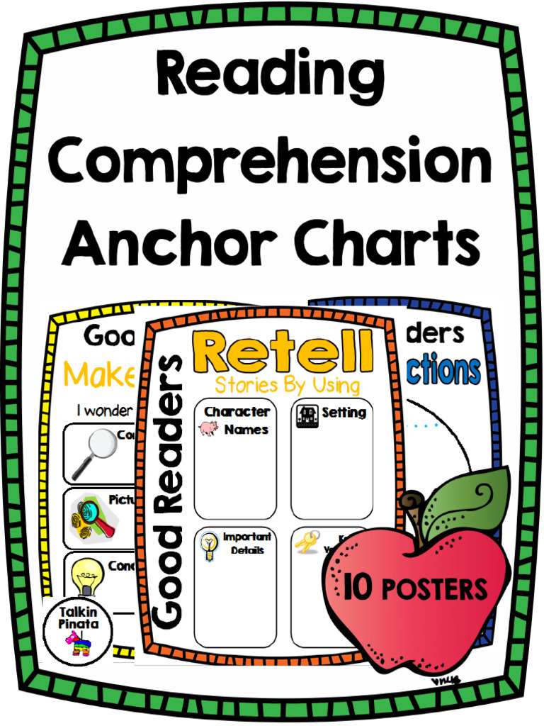 Reading Comprehension Anchor Charts | PDF | Reading Comprehension ...