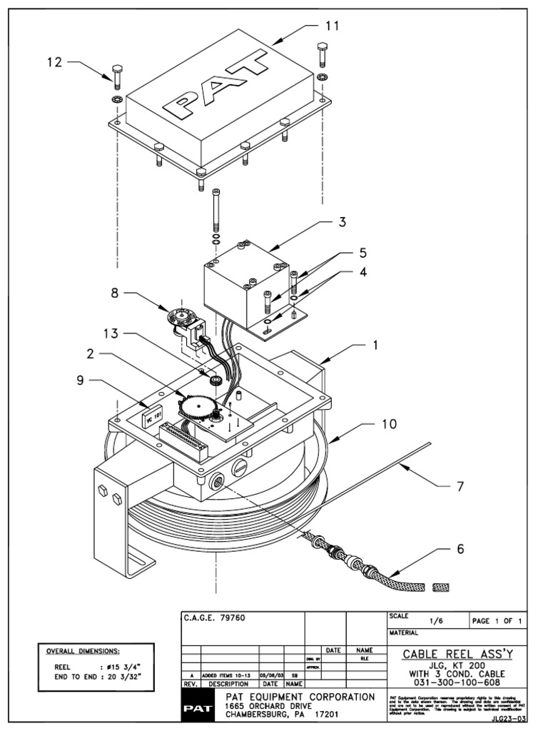 031-300-100-608 - Spare Parts Drawing | PDF