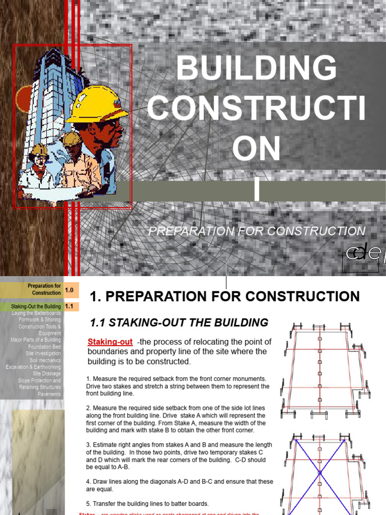 Construction Preparation Guide | PDF | Basement | Rock (Geology)