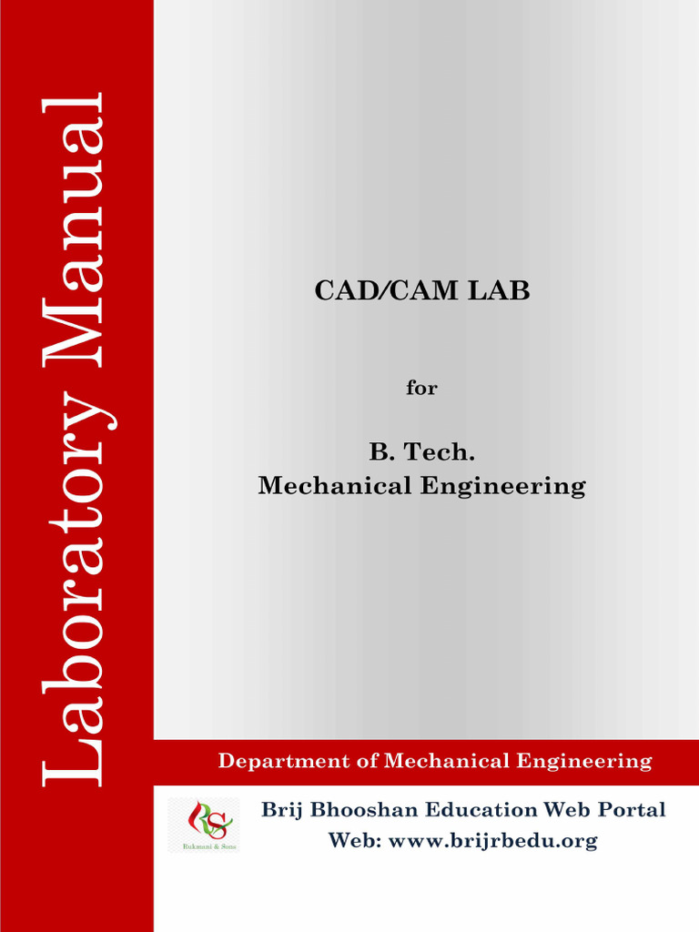 CADCAM Lab Manual | PDF