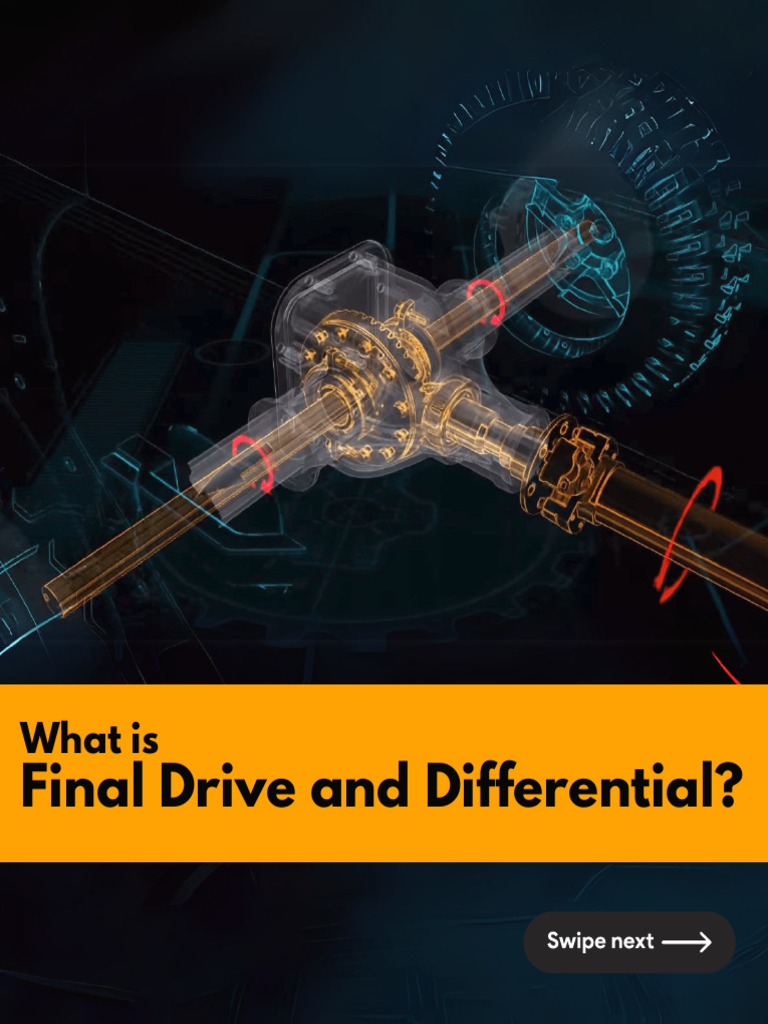 Final Drive and Differential | PDF | Gear | Axle