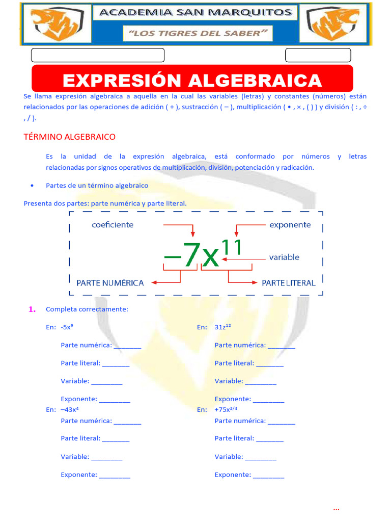 Algebra Semana 2 | PDF | Matemáticas | Análisis matemático
