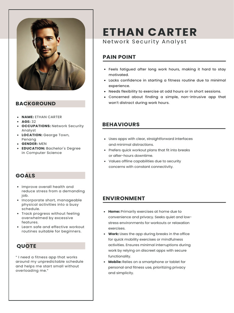 Simple Professional CV Resume | PDF | Mobile App | Physical Fitness