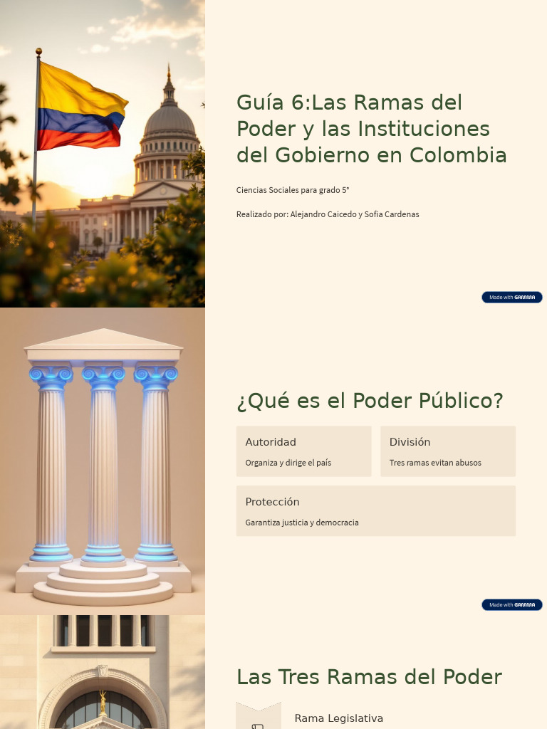 Guia 6 Ramas Del Poder | PDF