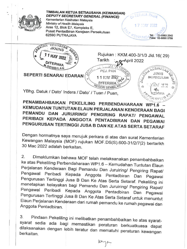 Wp1.6 08042022 TNT Pemandu Jusa B Ke Atas | PDF