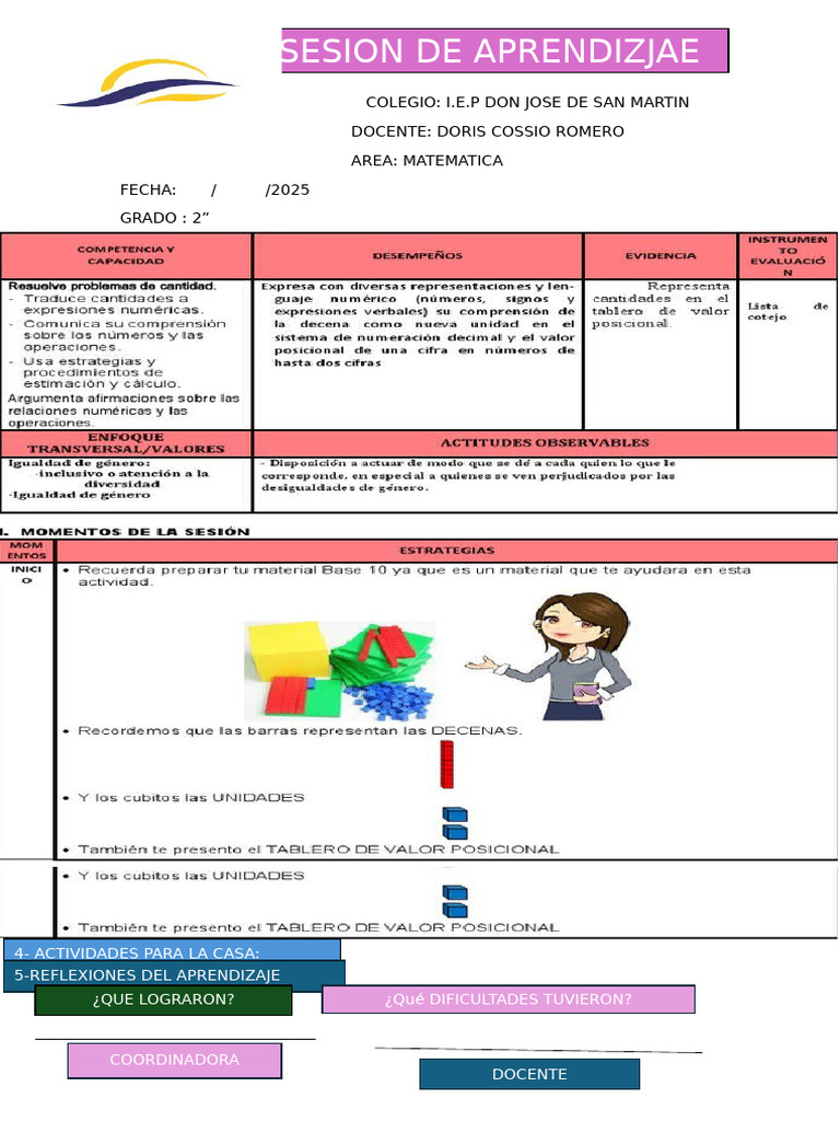 Tablero de Valor Posicional en Matemáticas | PDF