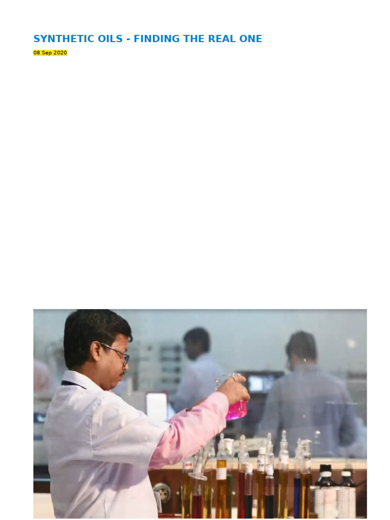 BPCL Synthetics and Its Various Marketing Names | PDF | Lubricant | Oil