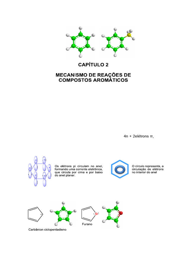 Cap 2 Mecanismo de Reac3a7c3b5es de Compostos Aromaticos Salvo Automaticamente | PDF ...