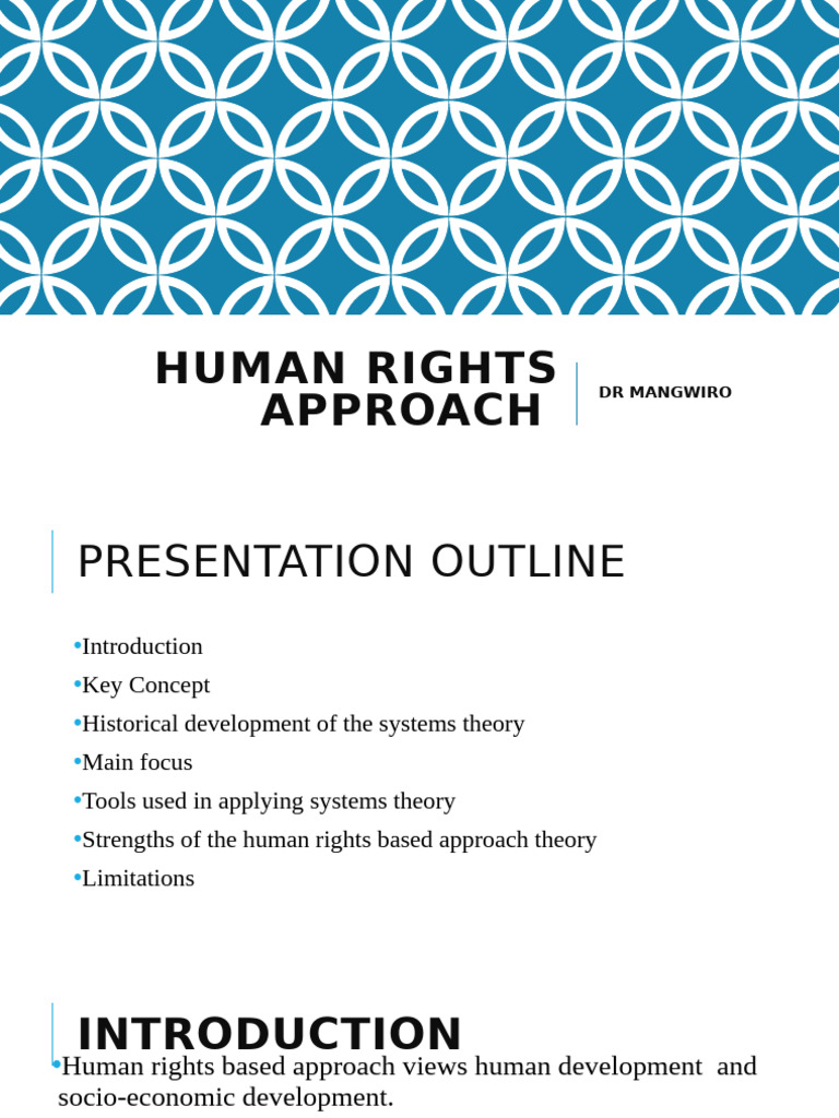 Human Rights Approach | PDF | Human Rights | Social Exclusion