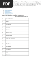100 Two-Word English Phrases | PDF